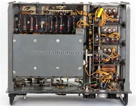 Radio Receiver Cmx 46159 Tcs 12 Mil Re Magnavox Co