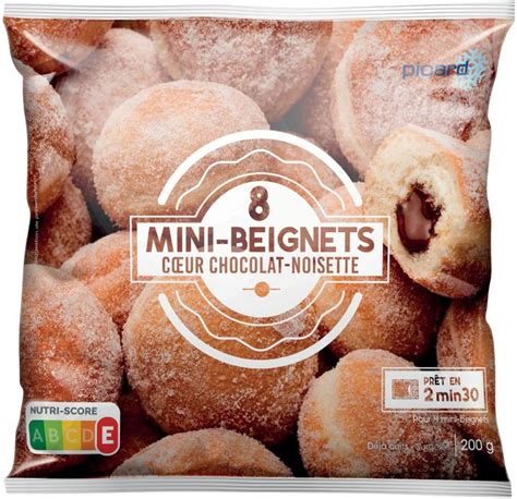 Picard 8 Mini Chocolate Hazelnut Beignet Donuts Frozen Lazada Singapore