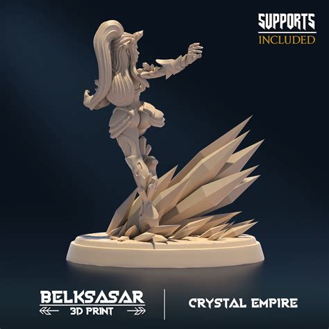 Stl File Crystal Arrow C Nude 🔮・3d Print Model To Download・cults