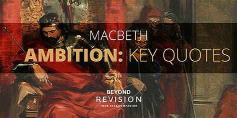 Macbeth Themes Ambition Key Quotes Video Twinkl
