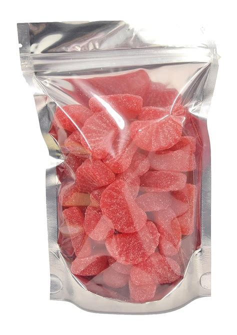 Zachary Sweet Cherry Slice Wedges Gummy Candy Delicious Sugar Coated Fruit Flavors Gummies From