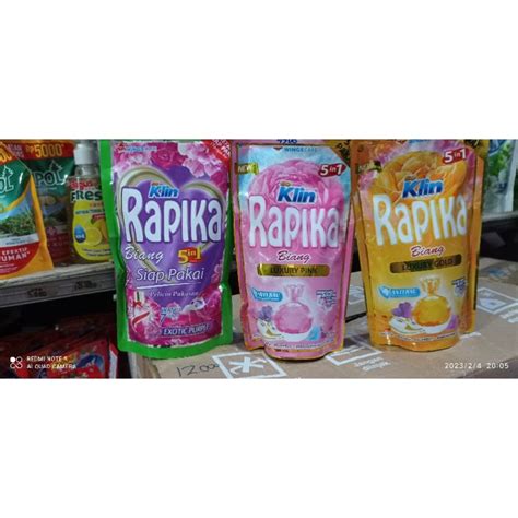 Jual Rapika Pewangi Pelembut Dan Pelicin Pakaian Parfum Buat Setrika