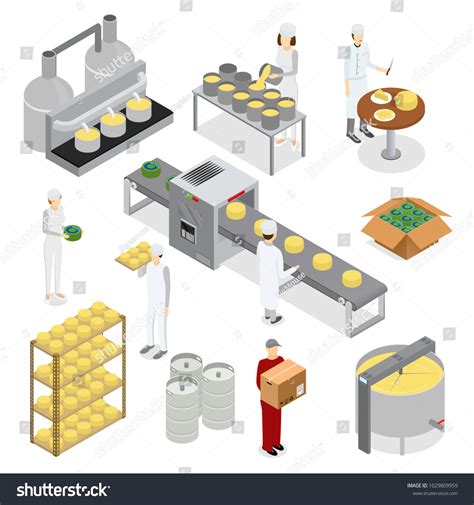 Food Production Factory Staff Over 59 Royalty Free Licensable Stock