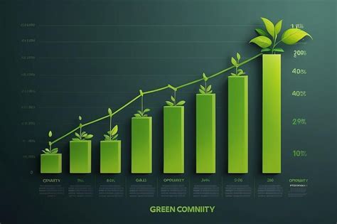 Growth Graph Green Business Compared To The Year Green Community New