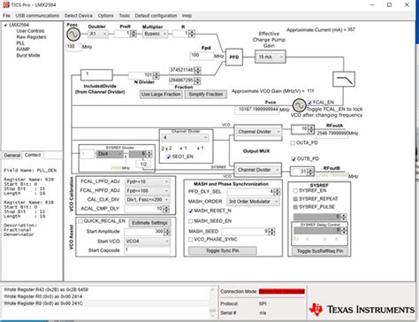 Lmx2594evm Spurs Issue Clock And Timing Forum Clock And Timing Ti