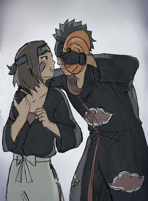 Tobi Revealing His Face To Rin By Lmondazah On Deviantart