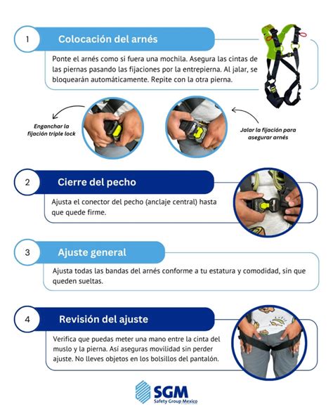Uso Correcto Del Arnés De Seguridad En Trabajos En Altura