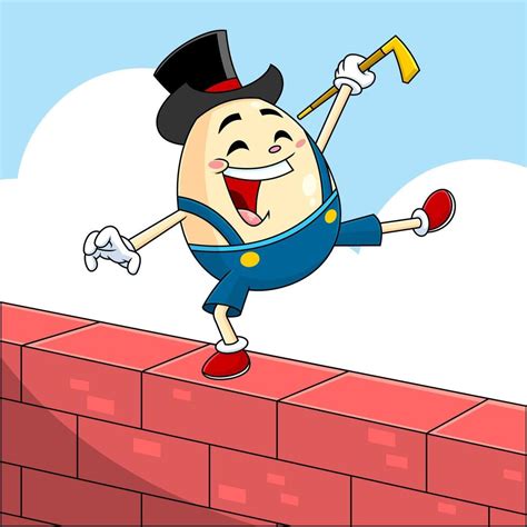 Humpty Dumpty Cartoon Vector Art Icons And Graphics For Free Download