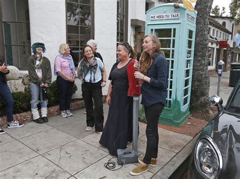 Laguna Beachs New Phone Booth Artwork Is A Conversation Starter Los