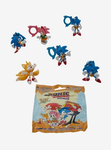 Sonic The Hedgehog Series 2 Blind Bag Key Chain Hot Topic