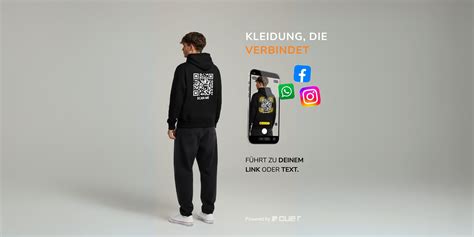 Cue R Qr Code Kleidung