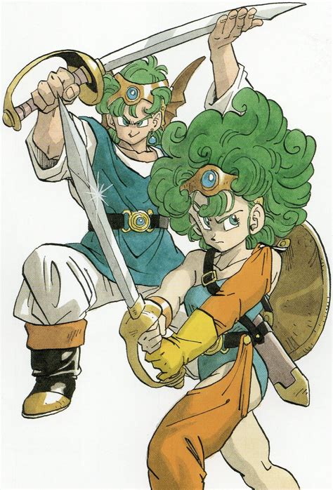 Rare Akira Toriyama Dragon Quest Iv Illustrations Resurface For The