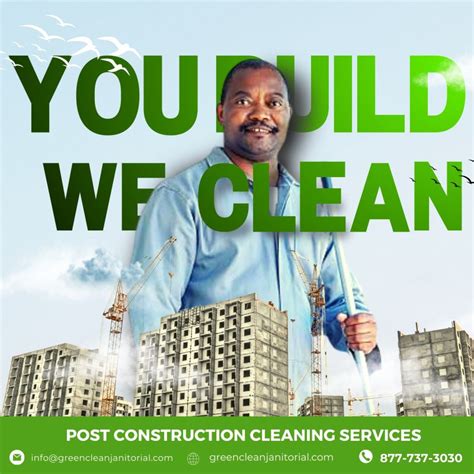 Make Your Construction Site Safe And Spotless With Green Clean Janitorial From Removing Debris