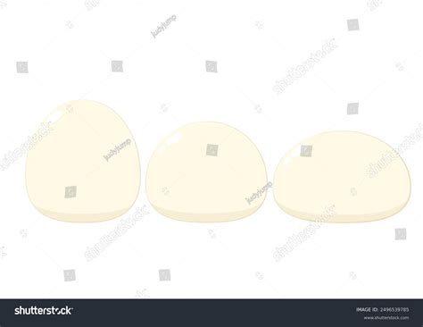 Mochi Icon Vector Mochi Logo Design Stock Vector Royalty Free