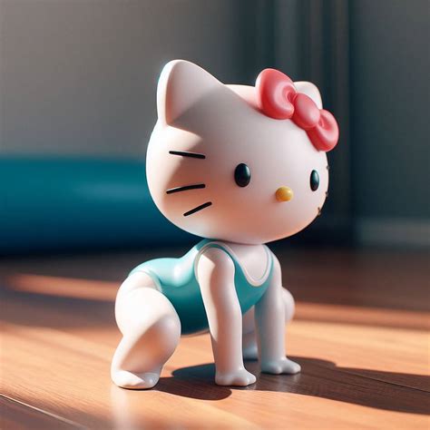 Ai Squatting Kitty 1 By Bracknellben18799 On Deviantart