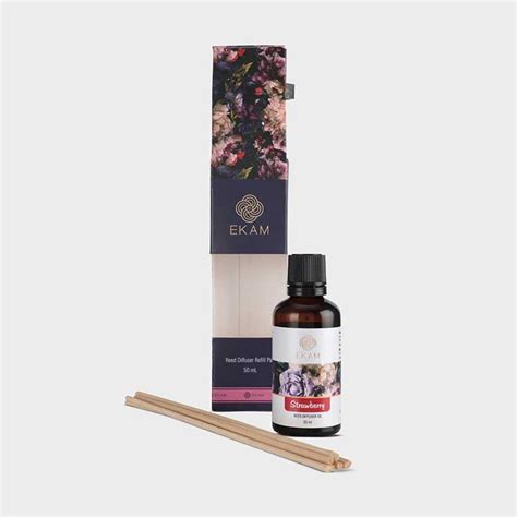 Strawberry Reed Diffuser Refill Pack 50ml Ekam