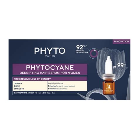 Phytocyane Women Densifying Treatment For Progressive Hair