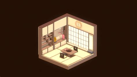 Japanese Tatami Room Download Free 3d Model By Abot86 89d9cd7