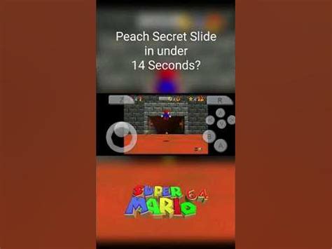 Super Mario 64 Peach Secret Slide V2 Youtube