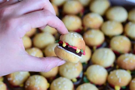 Piškoti Mini Hamburgerji Rudolfova Malca