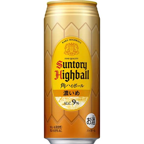 Jp 角ハイボール 〈濃いめ〉 サントリー ウイスキー 日本 500ml×24缶 食品・飲料・お酒