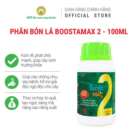 Phân Bón Lá Boosta Max 2