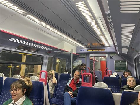 Interior Of Class 166 166207 The Interior Of Class 166 Dmu Flickr
