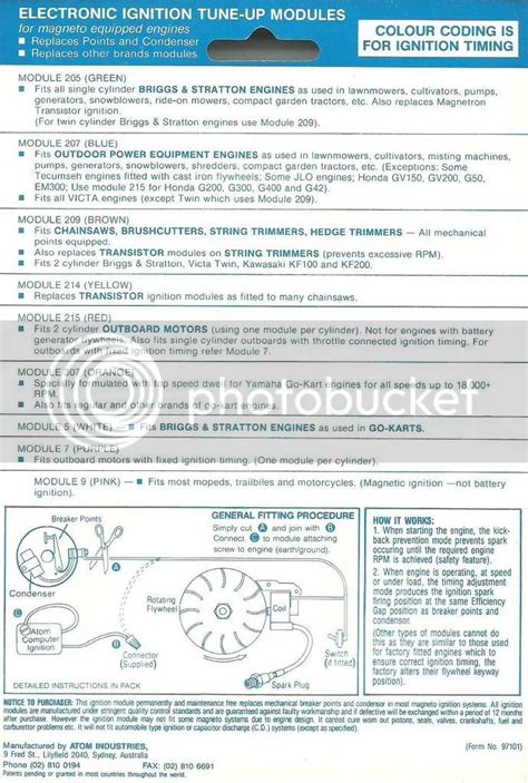 How Do Atom Computer Ignition Modules Work Antique Outboard Motor
