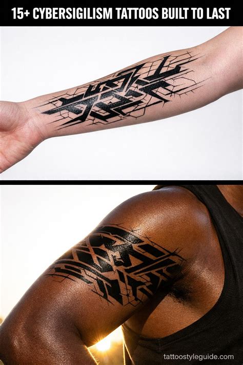 15 Cybersigilism Tattoo Designs That Outlive The Trend Tattoo Style
