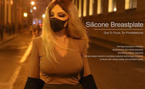 Gorgeova Silicone Gel Filled Breastplate C H Cup Crossdresser Breast