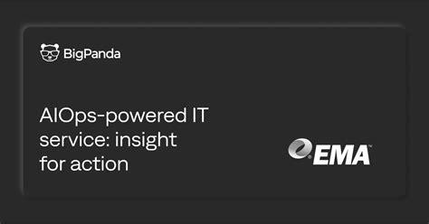 Ema Research How Aiops Transforms It Service Management Bigpanda