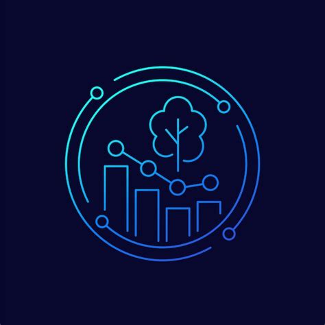 Premium Vector Deforestation Icon Reduction In Forest Area Line Vector