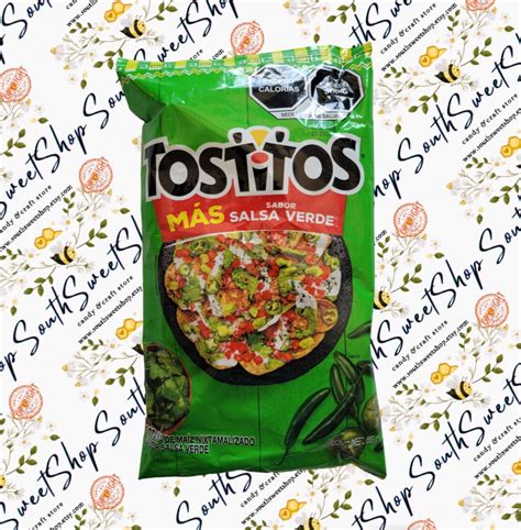5 Single Small Bag Mexican Tostitos Salsa Verde65 Grams Each Etsy