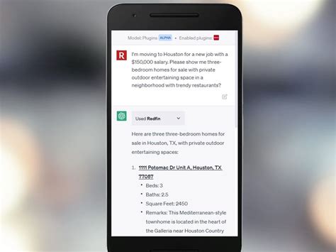 Jonathan Chamness On Linkedin Redfin Launches Chatgpt Plugin To Help