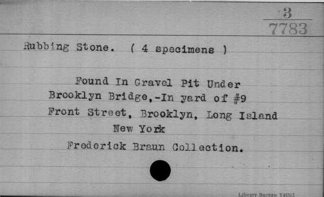 Abrader Smithsonian Institution