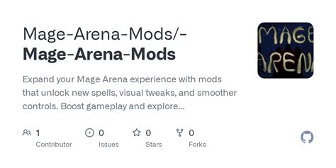 Github Mage Arena Mods Mage Arena Mods Expand Your Mage Arena Experience With Mods That