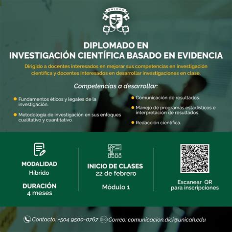 La Unicah Lanza Diplomado De Investigación Unicah