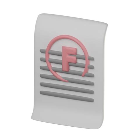 Premium Photo 3d Fail Grade Illustration