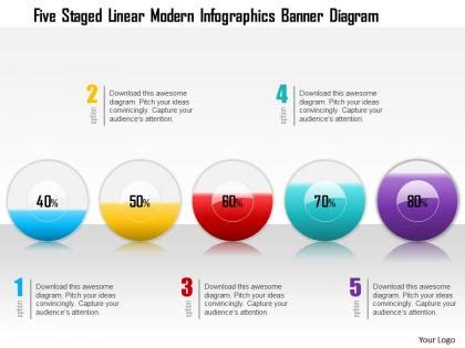 Linear Infographic Slide Team