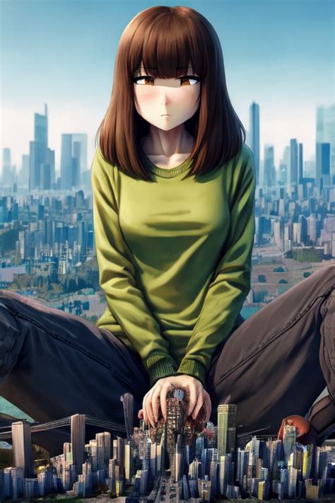 Giantess Chara 5 By Felixka2 On Deviantart