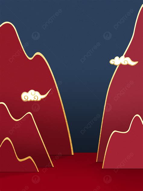 Chinese Classic E Commerce Main Picture Details Beauty And Skin Care Scene Background Poster