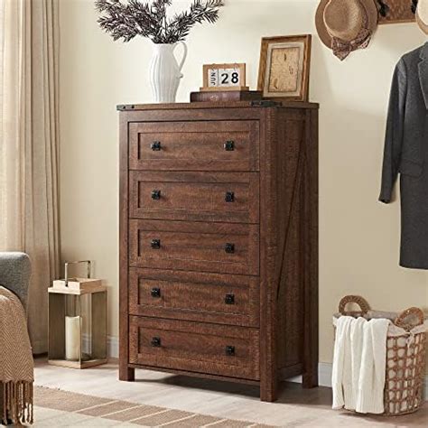 Ldttcuk Farmhouse Dresser Chest Of Drawer For Bedroom 6