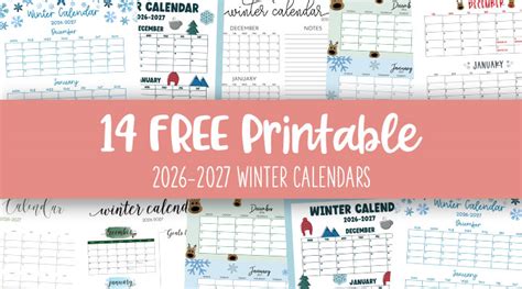 Free Printable Calendar