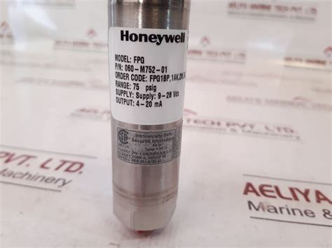 Honeywell Fpg Pressure Transducer 060 M752 01 Aeliya Marine