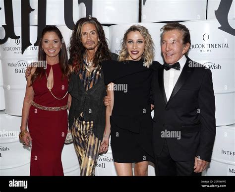 Miami Fl Nov 2 Nancy Malnik Steven Tyler Aimee Preston And Al Malnik