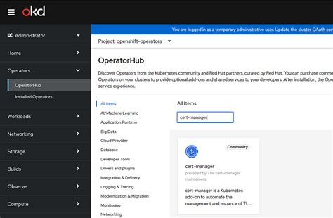 Using Cert Manager In Openshiftokd Part 1 — Installation And