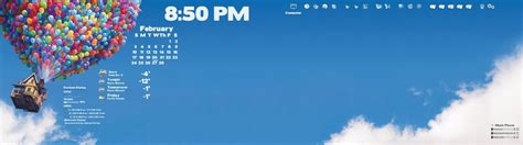 A Disney Up Theme Rrainmeter