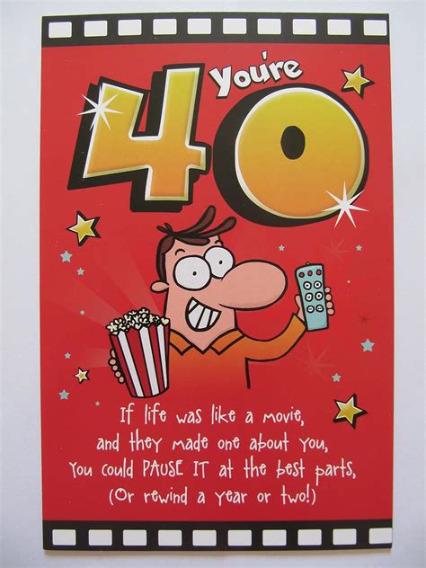 What To Write In A 40th Birthday Card Funny Woman Free Math Worksheet