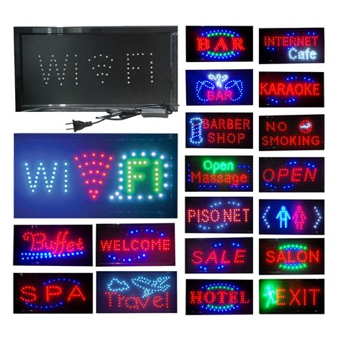 Led Signage Flashing Led Signs Shopee Philippines