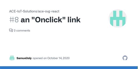An Onclick Link · Issue 8 · Ace Iot Solutionsace Svg React · Github